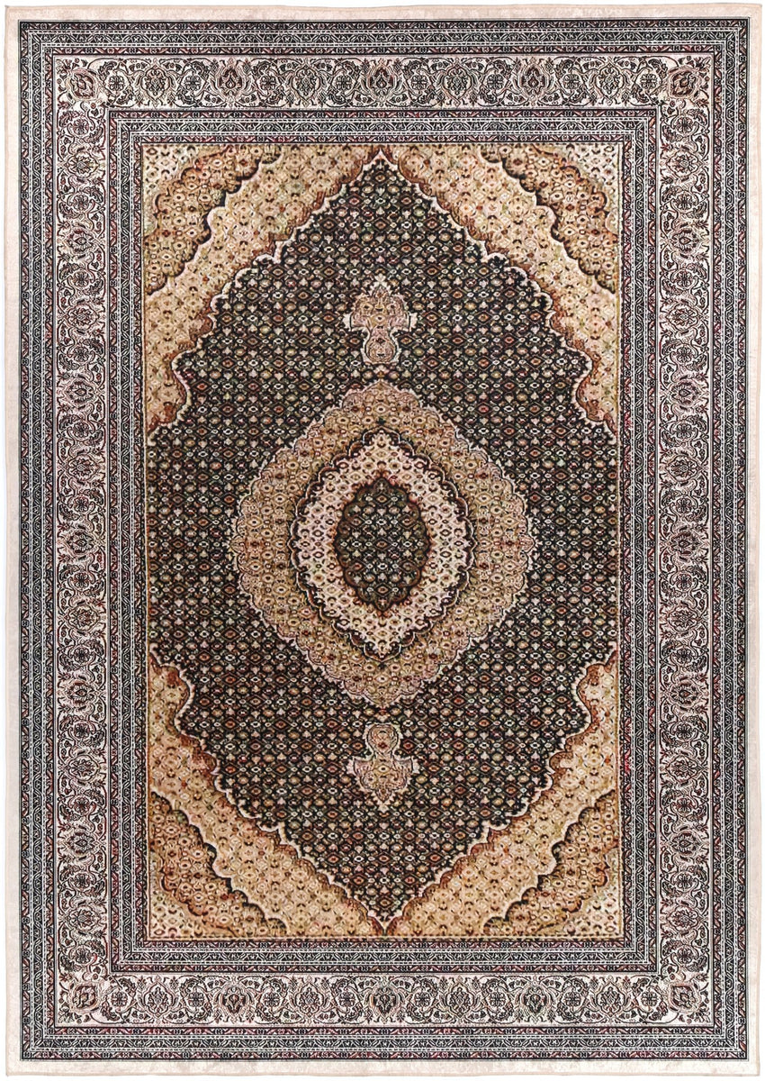 Angelo Medallion Gold Non-Slip Rug - ANGE11 - Buy Rugs Online ...