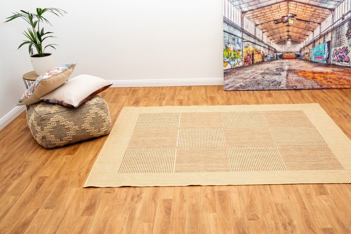 Duva Indoor Outdoor Rug 22 Coffee Natural - Buy Rugs Online | Melbourne ...