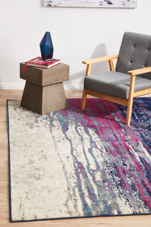 Evoke 259 Stone Pink Grey Modern Rug - Buy Rugs Online | Melbourne ...