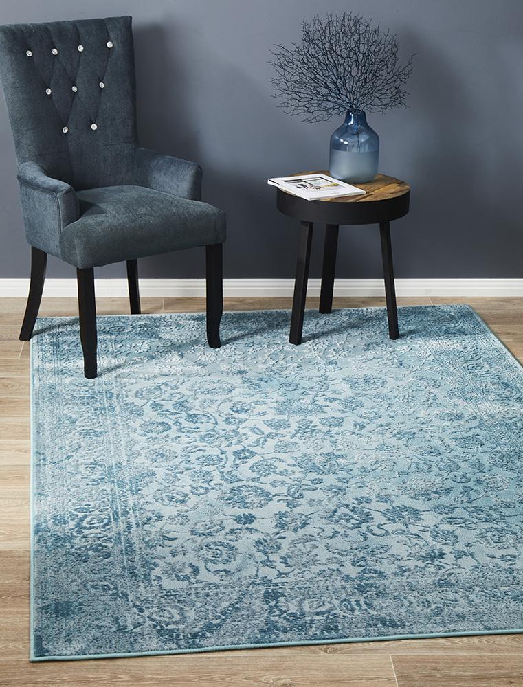 Opulence 111 Blue Rug - Buy Rugs Online | Melbourne, Australia – Rugtastic